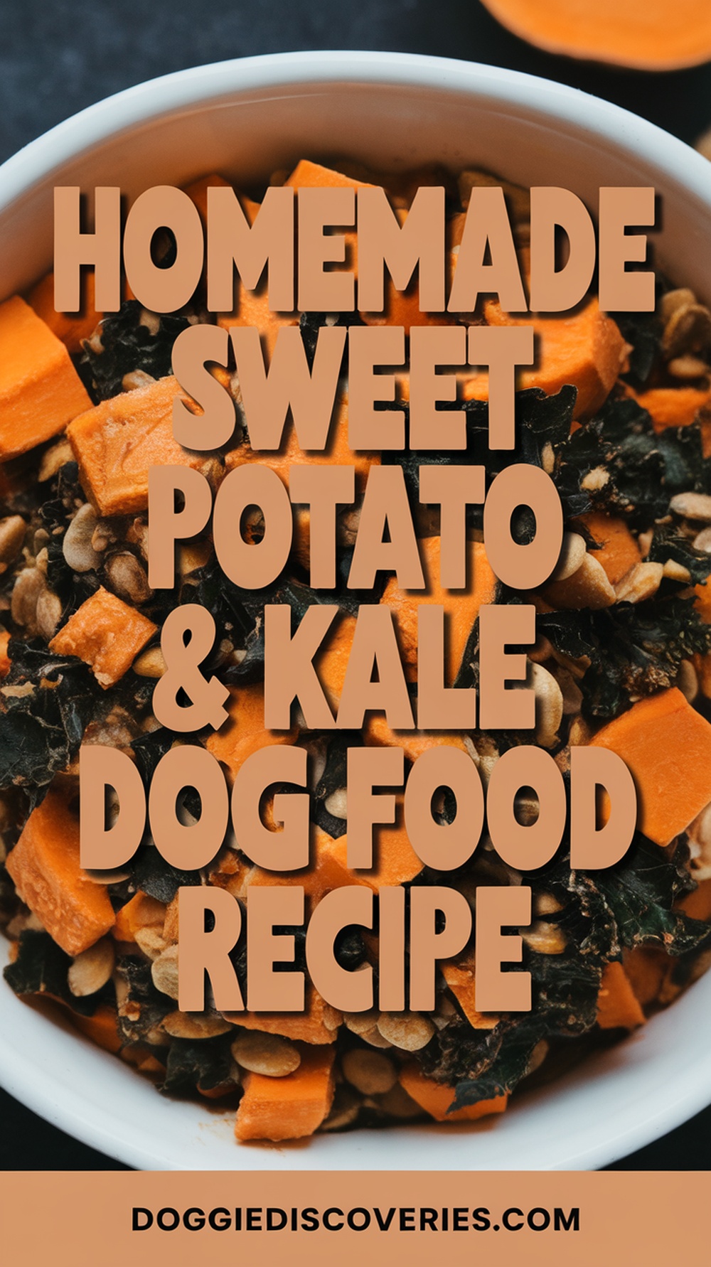 Homemade Sweet Potato & Kale Dog Food Recipe | Doggie Discoveries